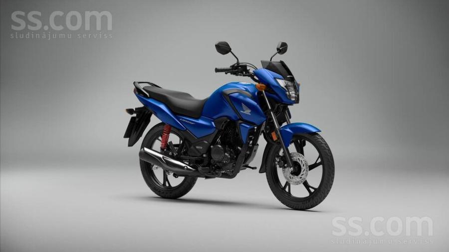 Honda CB 125F 2026 in Riga, with an engine capacity of 0.12 L and mileage of 0 thousand km for 2990 €, photo 1 on AUTOMOTO.COM.LV