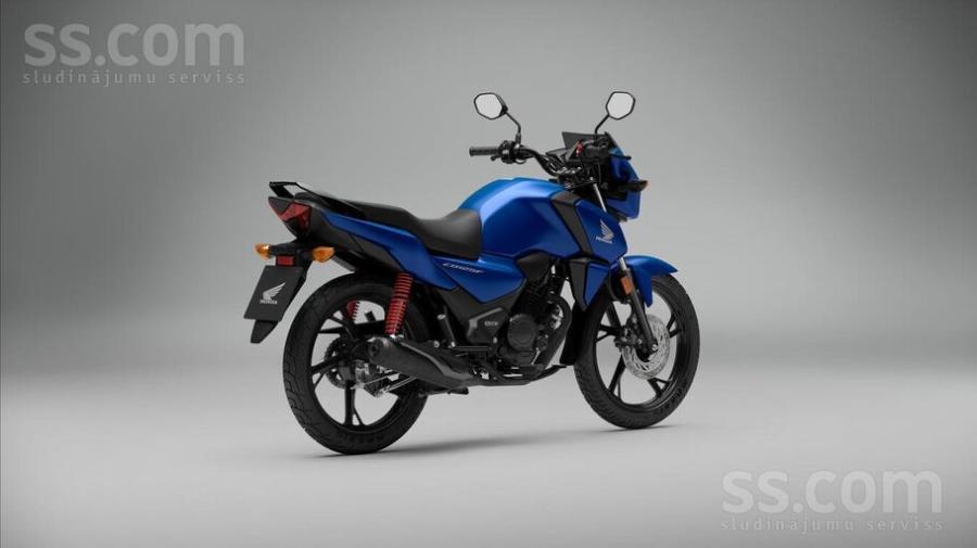 Honda CB 125F 2026 in Riga, with an engine capacity of 0.12 L and mileage of 0 thousand km for 2990 €, photo 4 on AUTOMOTO.COM.LV