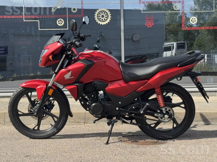 Honda CB 125F 2026 in Riga, with an engine capacity of 0.13 L and mileage of 0 thousand km for 2699 €, photo 3 on AUTOMOTO.COM.LV