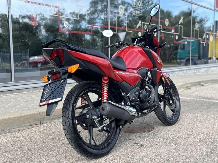 Honda CB 125F 2026 in Riga, with an engine capacity of 0.13 L and mileage of 0 thousand km for 2699 €, photo 6 on AUTOMOTO.COM.LV