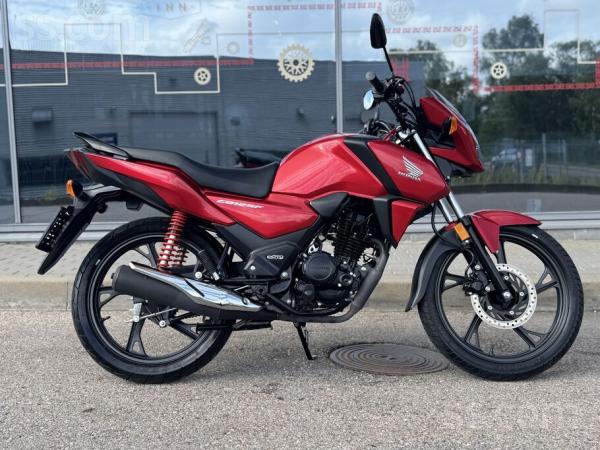 Honda CB 125F 2026 in Riga, with an engine capacity of 0.13 L and mileage of 0 thousand km for 2699 €, photo 7 on AUTOMOTO.COM.LV