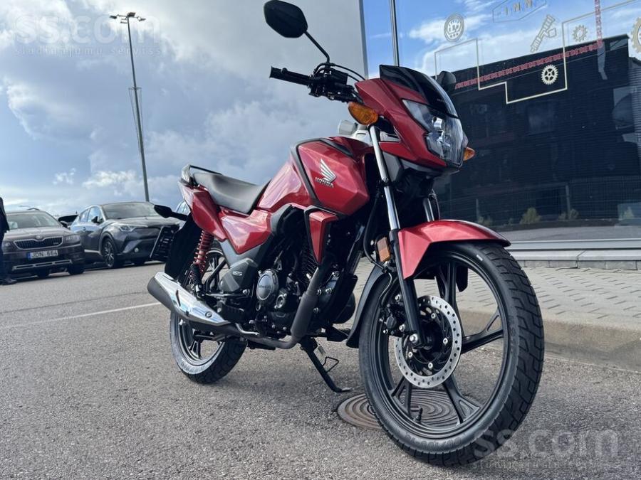 Honda CB 125F 2026 in Riga, with an engine capacity of 0.13 L and mileage of 0 thousand km for 2699 €, photo 8 on AUTOMOTO.COM.LV