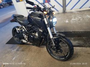 Black Honda CB 125R 2017 in Vilnius, with an engine capacity of 0.13 L and mileage of 38 thousand km for 2450 €, photo 15 on AUTOMOTO.COM.LV