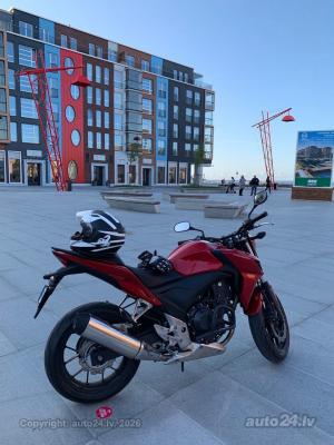 Красный Хонда CB 500 2014 в Таллин, объемом двигателя 0.47 л и пробегом 8 тыс. км за 2450 €, фото 3 на AUTOMOTO.COM.LV