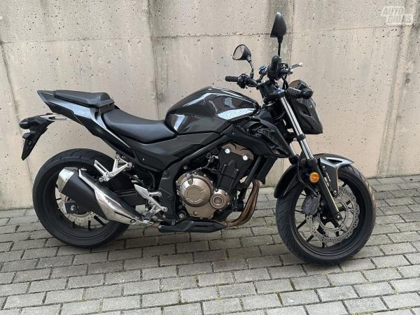 Melns Honda CB 500F 2017 Klaipėda, ar dzinēja tilpumu 0.50 L un nobraukumu 8 tūkst. km par 3900 €, foto 6 vietnē AUTOMOTO.COM.LV