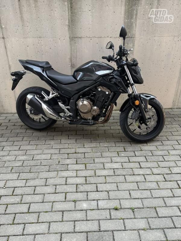 Melns Honda CB 500F 2017 Klaipėda, ar dzinēja tilpumu 0.50 L un nobraukumu 8 tūkst. km par 3900 €, foto 7 vietnē AUTOMOTO.COM.LV