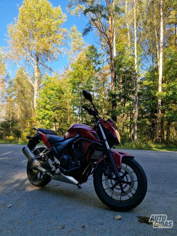 Honda CB 500F 2013 Gargždai, ar dzinēja tilpumu 0.00 L un nobraukumu 0 tūkst. km par 3200 €, foto 1 vietnē AUTOMOTO.COM.LV