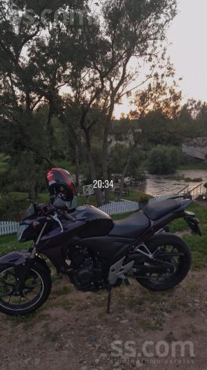 Honda CB 500F 2014 Jelgava, ar dzinēja tilpumu 0.50 L un nobraukumu 0 tūkst. km par 2950 €, foto  vietnē AUTOMOTO.COM.LV