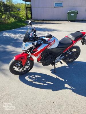 Хонда CB 500F 2015 в Клайпеда, объемом двигателя 0.50 л и пробегом 45 тыс. км за 2950 €, фото  на AUTOMOTO.COM.LV