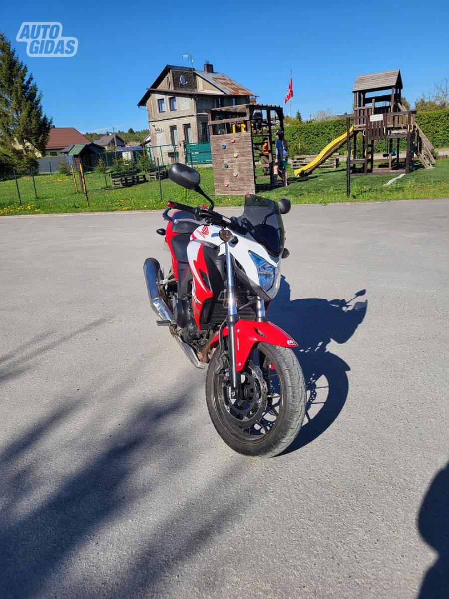 Хонда CB 500F 2015 в Клайпеда, объемом двигателя 0.50 л и пробегом 45 тыс. км за 2950 €, фото 5 на AUTOMOTO.COM.LV