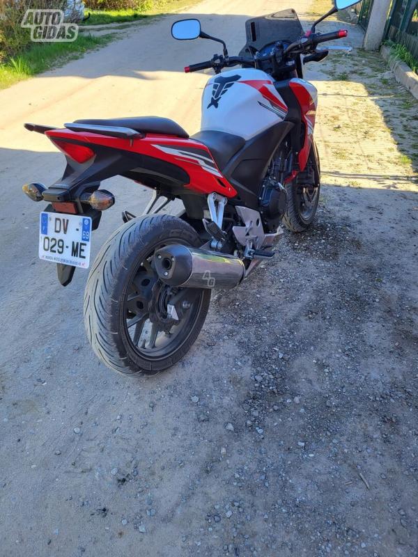 Honda CB 500F 2015 in Klaipeda, with an engine capacity of 0.50 L and mileage of 45 thousand km for 2950 €, photo 7 on AUTOMOTO.COM.LV