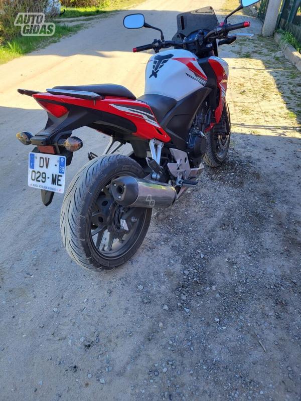 Хонда CB 500F 2015 в Клайпеда, объемом двигателя 0.50 л и пробегом 45 тыс. км за 2650 €, фото 7 на AUTOMOTO.COM.LV