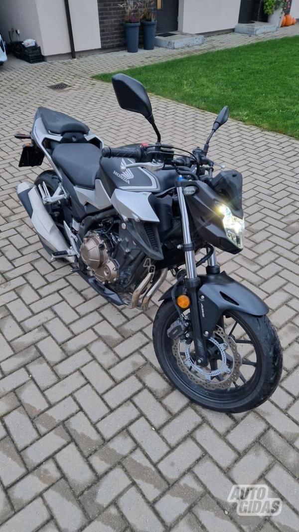 Honda CB 500F 2019 Kauņa, ar dzinēja tilpumu 0.47 L un nobraukumu 5 tūkst. km par 4800 €, foto 3 vietnē AUTOMOTO.COM.LV