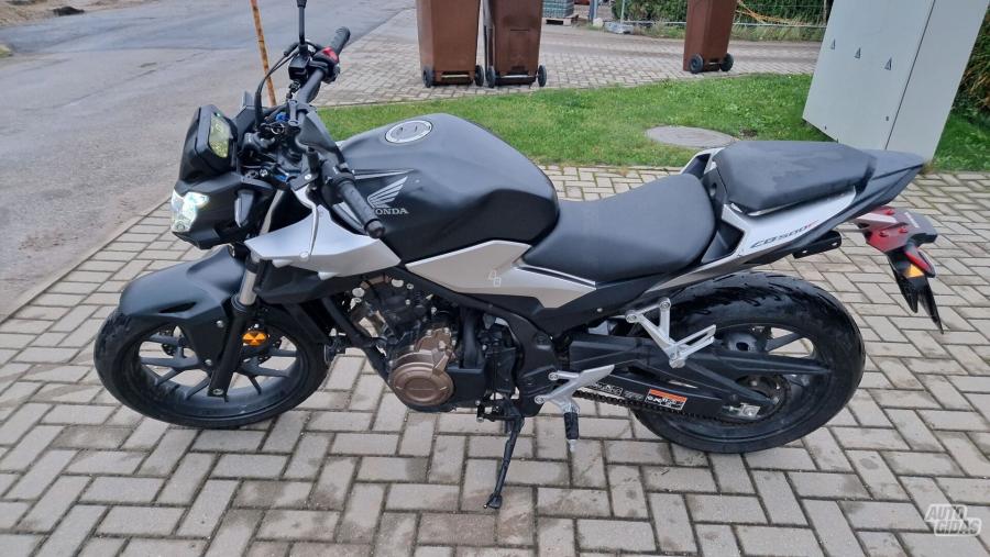 Honda CB 500F 2019 Kauņa, ar dzinēja tilpumu 0.47 L un nobraukumu 5 tūkst. km par 4800 €, foto 5 vietnē AUTOMOTO.COM.LV