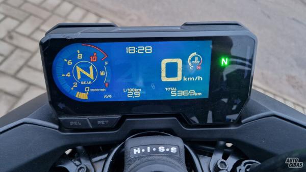 Honda CB 500F 2019 Kauņa, ar dzinēja tilpumu 0.47 L un nobraukumu 5 tūkst. km par 4800 €, foto 9 vietnē AUTOMOTO.COM.LV