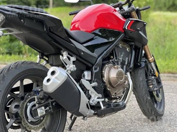 Хонда CB 500F 2024 в Рига, объемом двигателя 0.50 л и пробегом 0 тыс. км за 2800 €, фото 3 на AUTOMOTO.COM.LV