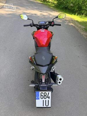 Красный Хонда CB 500F 2023 в Утена, объемом двигателя 0.47 л и пробегом 827 тыс. км за 5500 €, фото 12 на AUTOMOTO.COM.LV