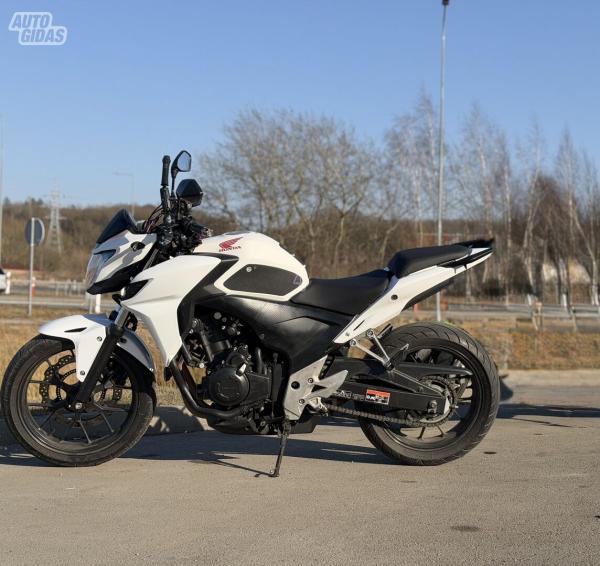 Белый Хонда CB 500F 2013 в Алитус, объемом двигателя 0.50 л и пробегом 52 тыс. км за 3200 €, фото 1 на AUTOMOTO.COM.LV