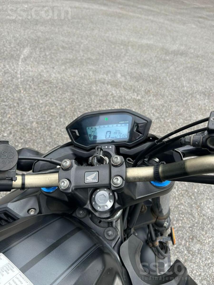 Honda CB 500FA 2017 in Riga, with an engine capacity of 0.47 L and mileage of 0 thousand km for 4200 €, photo 4 on AUTOMOTO.COM.LV