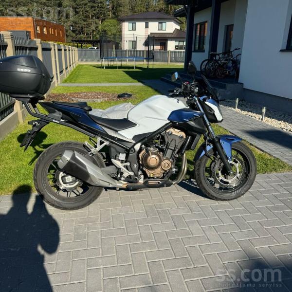 Honda CB 500FA 2019 Rīga, ar dzinēja tilpumu 0.47 L un nobraukumu 0 tūkst. km par 4100 €, foto 1 vietnē AUTOMOTO.COM.LV