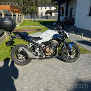 Honda CB 500FA 2019 Rīga, ar dzinēja tilpumu 0.47 L un nobraukumu 0 tūkst. km par 4100 €, foto 1 vietnē AUTOMOTO.COM.LV