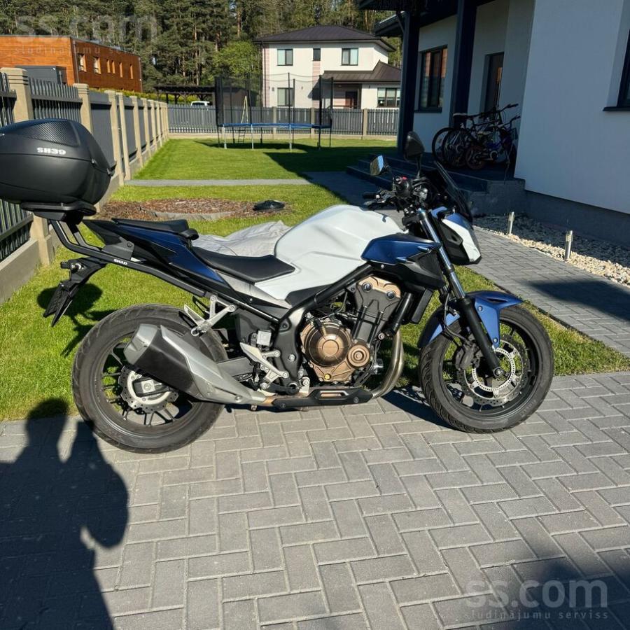Honda CB 500FA 2019 Rīga, ar dzinēja tilpumu 0.47 L un nobraukumu 0 tūkst. km par 4100 €, foto 1 vietnē AUTOMOTO.COM.LV