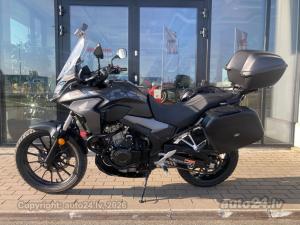 Black Honda CB 500X 2019 in Tallinn, with an engine capacity of 0.00 L and mileage of 21 thousand km for 4950 €, photo 4 on AUTOMOTO.COM.LV