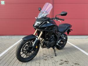 Melns Honda CB 500X 2023 Kauņa, ar dzinēja tilpumu 0.80 L un nobraukumu 16 tūkst. km par 4500 €, foto 3 vietnē AUTOMOTO.COM.LV
