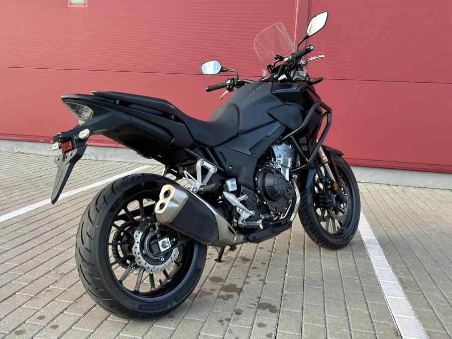 Melns Honda CB 500X 2023 Kauņa, ar dzinēja tilpumu 0.80 L un nobraukumu 16 tūkst. km par 4500 €, foto 6 vietnē AUTOMOTO.COM.LV