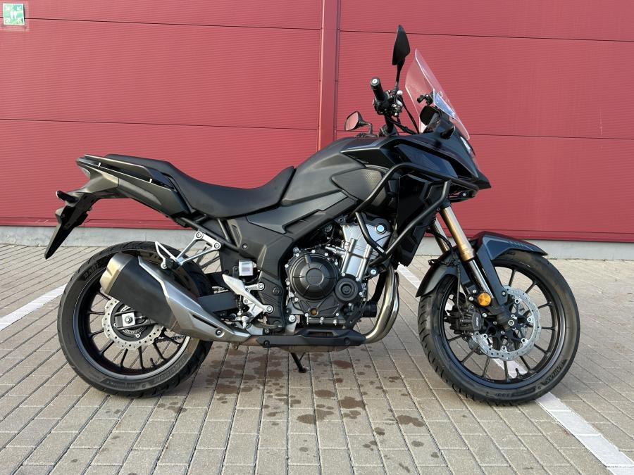 Melns Honda CB 500X 2023 Kauņa, ar dzinēja tilpumu 0.80 L un nobraukumu 16 tūkst. km par 4500 €, foto 7 vietnē AUTOMOTO.COM.LV