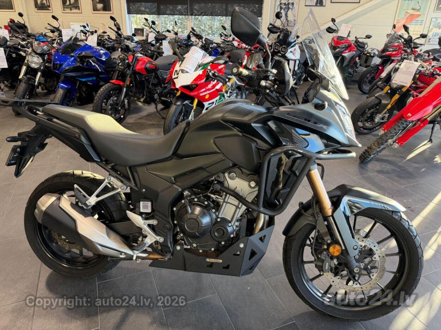 Pelēks Honda CB 500X 2023 Tallina, ar dzinēja tilpumu 0.47 L un nobraukumu 4 tūkst. km par 5990 €, foto 2 vietnē AUTOMOTO.COM.LV