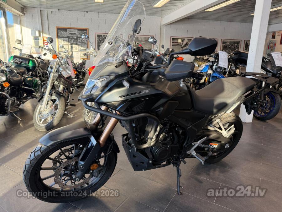 Pelēks Honda CB 500X 2023 Tallina, ar dzinēja tilpumu 0.47 L un nobraukumu 4 tūkst. km par 5990 €, foto 10 vietnē AUTOMOTO.COM.LV