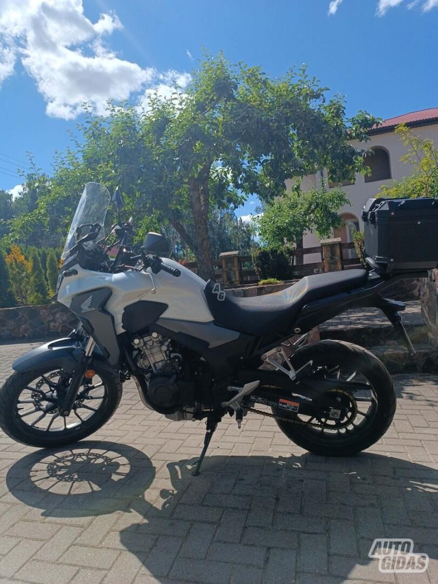 Honda CB 500X 2020 in Mazeikiai, with an engine capacity of 0.50 L and mileage of 33 thousand km for 4800 €, photo 1 on AUTOMOTO.COM.LV