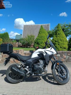 Honda CB 500X 2020 in Mazeikiai, with an engine capacity of 0.50 L and mileage of 33 thousand km for 4800 €, photo 12 on AUTOMOTO.COM.LV