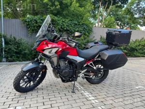 Honda CB 500X 2021 in Riga, with an engine capacity of 0.47 L and mileage of 0 thousand km for 4400 €, photo  on AUTOMOTO.COM.LV