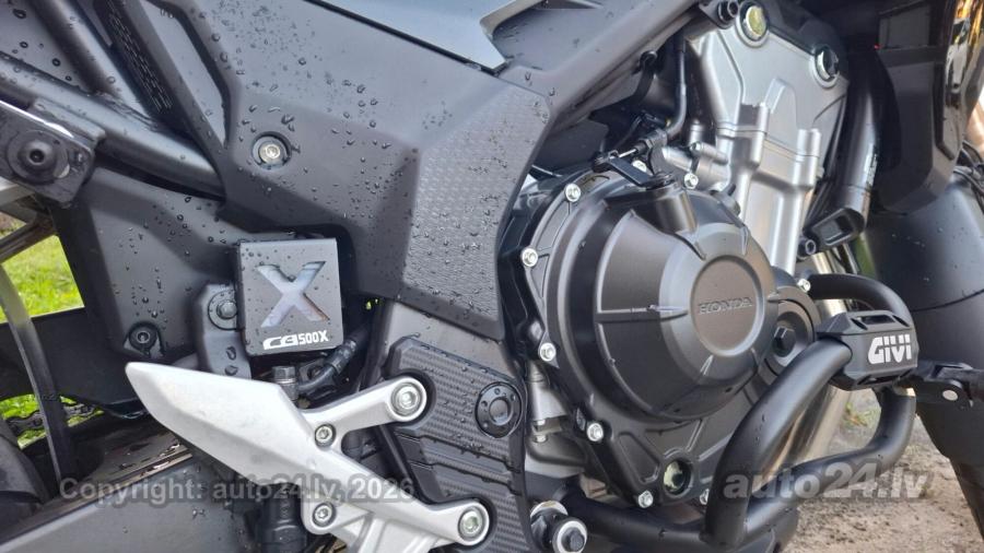 Honda CB 500X 2023 in Tallinn, with an engine capacity of 0.47 L and mileage of 16 thousand km for 6400 €, photo 6 on AUTOMOTO.COM.LV