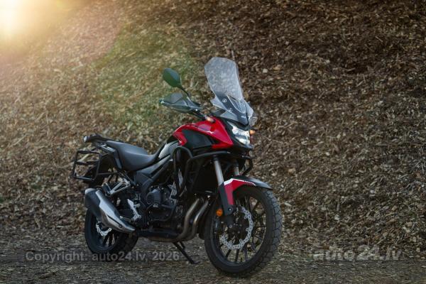 Red Honda CB 500X 2023 in Tallinn, with an engine capacity of 0.47 L and mileage of 29 thousand km for 5400 €, photo 1 on AUTOMOTO.COM.LV