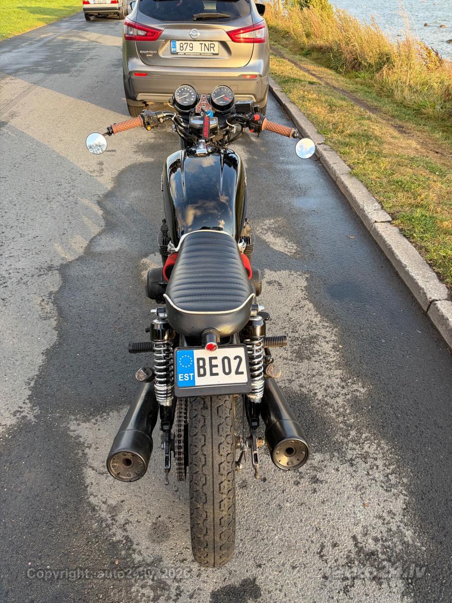 Black Honda Cb 650 1983 in Tallinn, with an engine capacity of 0.65 L and mileage of 49 thousand km for 3990 €, photo 6 on AUTOMOTO.COM.LV