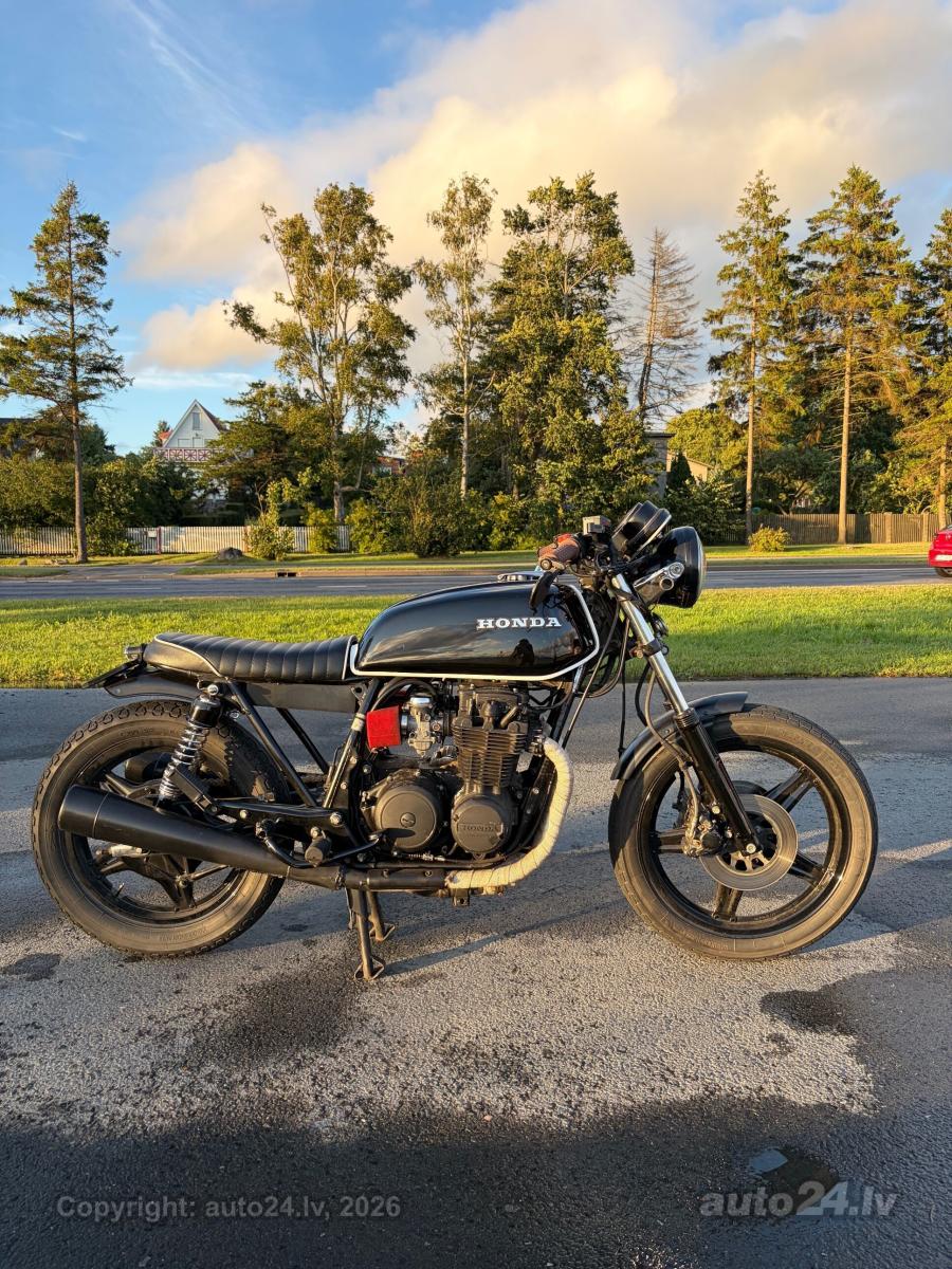 Black Honda Cb 650 1983 in Tallinn, with an engine capacity of 0.65 L and mileage of 49 thousand km for 3990 €, photo 11 on AUTOMOTO.COM.LV