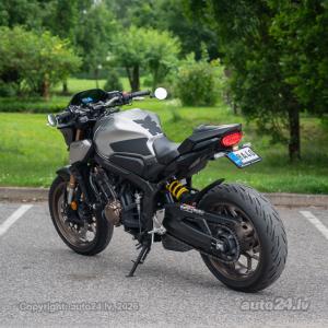 Grey Honda Cb 650 2020 in Tartu, with an engine capacity of 0.65 L and mileage of 25 thousand km for 5050 €, photo 9 on AUTOMOTO.COM.LV