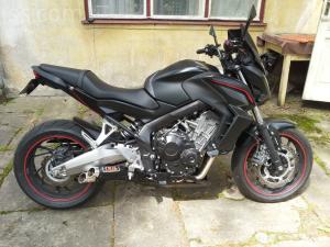 Honda CB 650F 2014 Rīga, ar dzinēja tilpumu 0.65 L un nobraukumu 0 tūkst. km par 5400 €, foto  vietnē AUTOMOTO.COM.LV