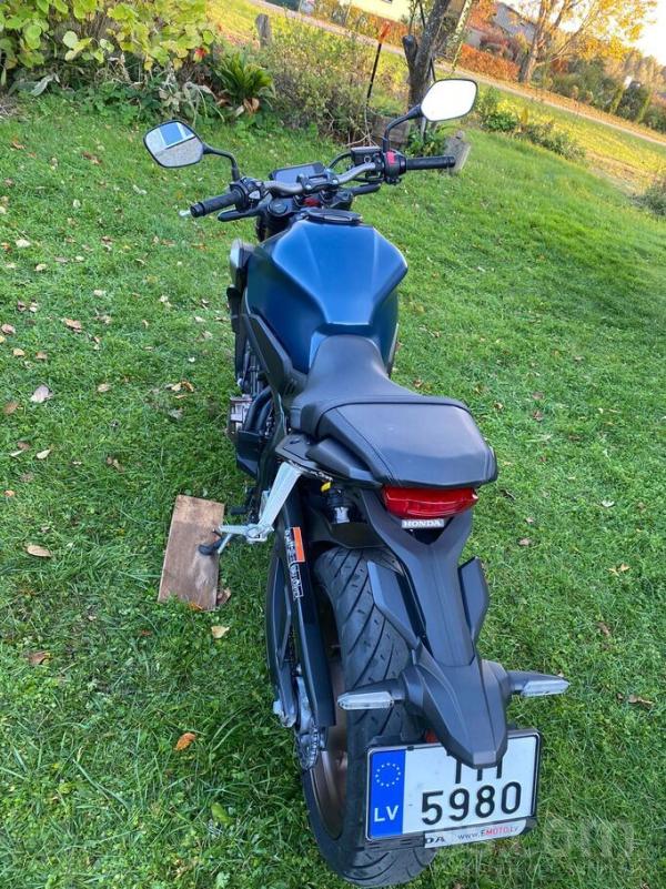 Honda CB 650R 2020 Valmiera, ar dzinēja tilpumu 0.65 L un nobraukumu 0 tūkst. km par 6000 €, foto 6 vietnē AUTOMOTO.COM.LV