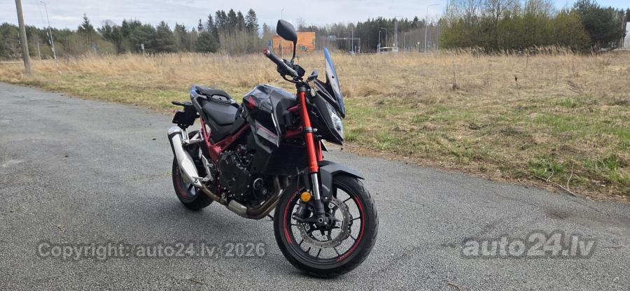 Red Honda CB 750 2023 in Tallinn, with an engine capacity of 0.76 L and mileage of 13 thousand km for 6200 €, photo 5 on AUTOMOTO.COM.LV