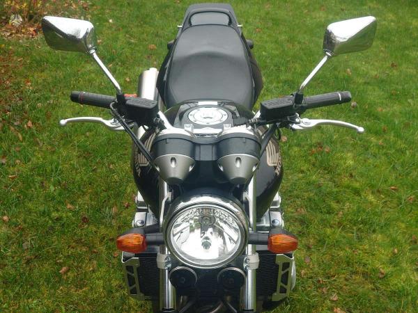 Black Honda CB 2003 in Akmene, with an engine capacity of 1.30 L and mileage of 56 thousand km for 3350 €, photo 9 on AUTOMOTO.COM.LV