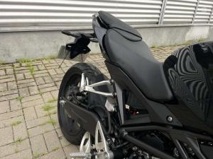 Black Honda CB 2018 in Vilnius, with an engine capacity of 0.13 L and mileage of 8 thousand km for 3490 €, photo 11 on AUTOMOTO.COM.LV