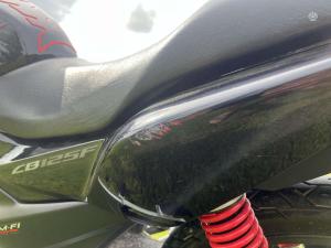 Black Honda CB 2018 in Marijampole, with an engine capacity of 0.13 L and mileage of 10 thousand km for 2050 €, photo 14 on AUTOMOTO.COM.LV