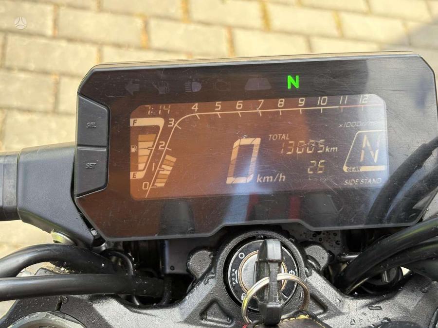 Melns Honda CB 2018 Panevēža, ar dzinēja tilpumu 0.13 L un nobraukumu 13 tūkst. km par 3000 €, foto 7 vietnē AUTOMOTO.COM.LV