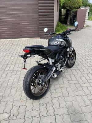 Black Honda CB 2021 in Prienai, with an engine capacity of 0.13 L and mileage of 12 thousand km for 3450 €, photo 8 on AUTOMOTO.COM.LV