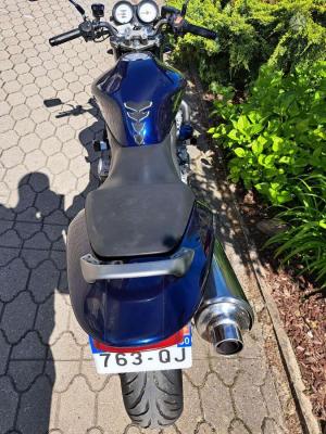 Blue Honda CB 2003 in Pasvalys, with an engine capacity of 0.60 L and mileage of 53 thousand km for 1950 €, photo 9 on AUTOMOTO.COM.LV
