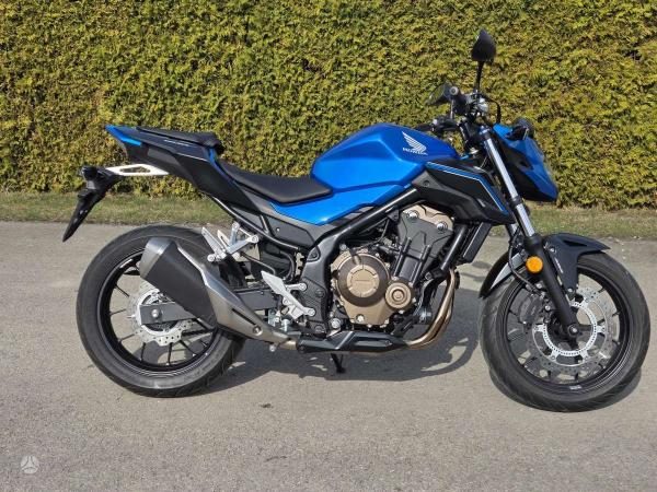 Синий Хонда CB 2019 в Мариямполе, объемом двигателя 0.50 л и пробегом 2 тыс. км за 6300 €, фото 1 на AUTOMOTO.COM.LV